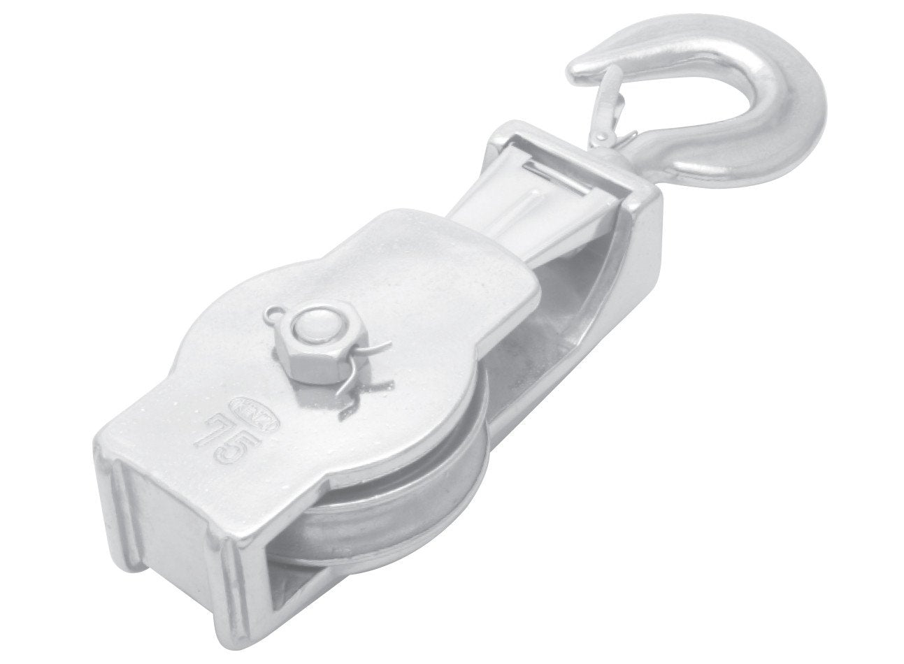 S212-H1-75 Seine Block 75 mm (hook top)