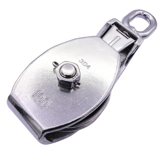 S212-E1-100 Seine block 100 mm (eye top) - 304